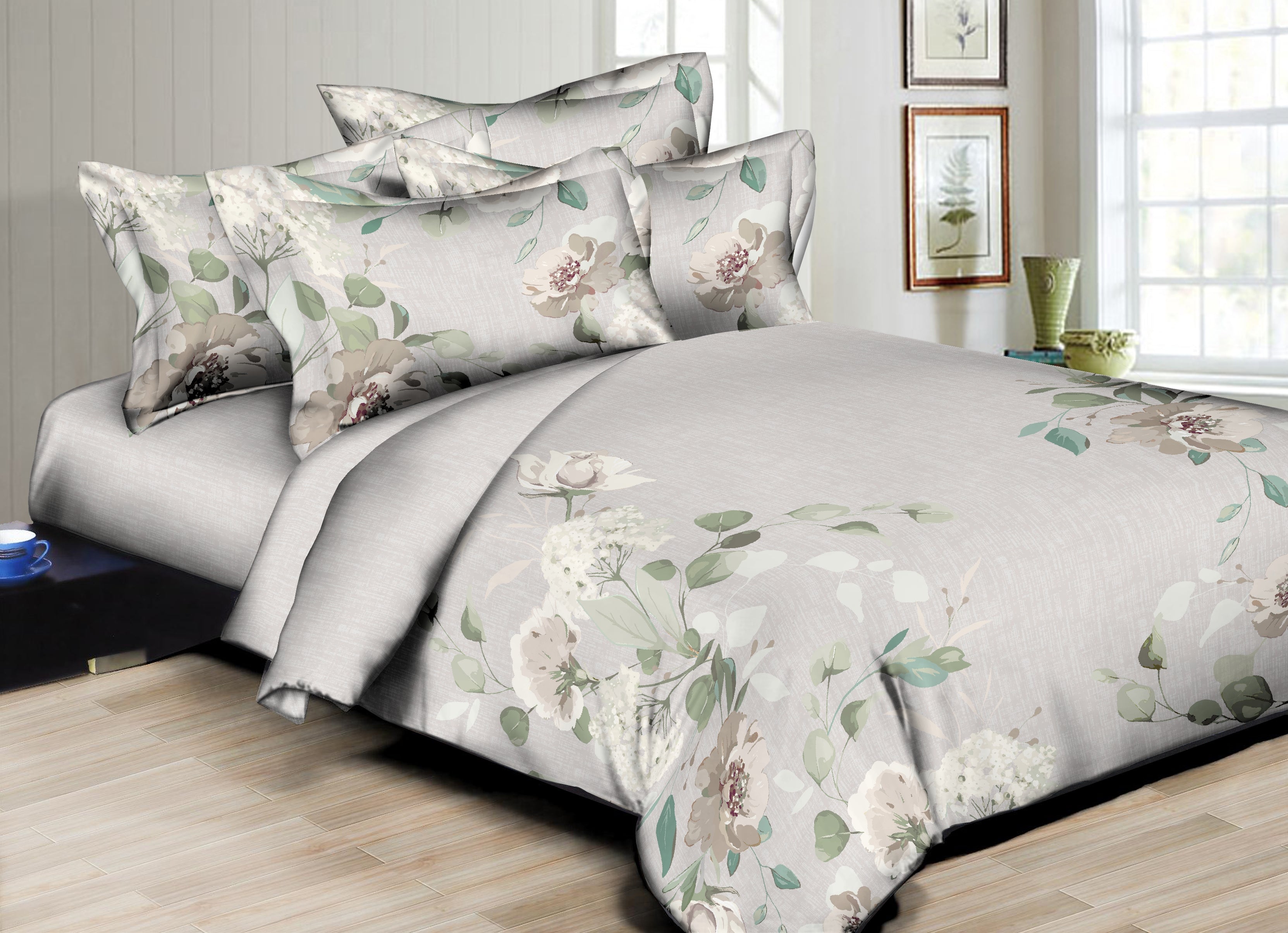 Linen Classique 320TC Jardin Duvet Set
